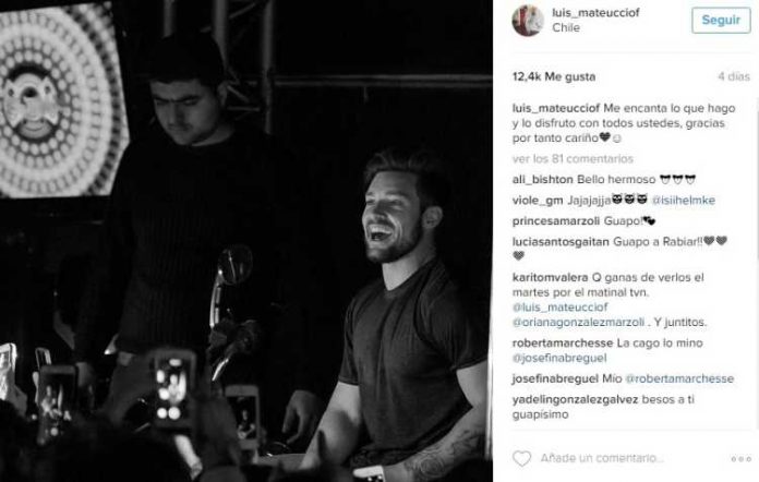 Luis Mateucci reveló su nueva faceta: comenzó a tomar clases - Tecache.cl