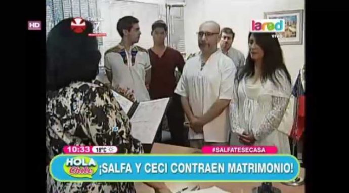 Salfate se casó y sus amigos de Star Wars lo acompañaron - Tecache.cl