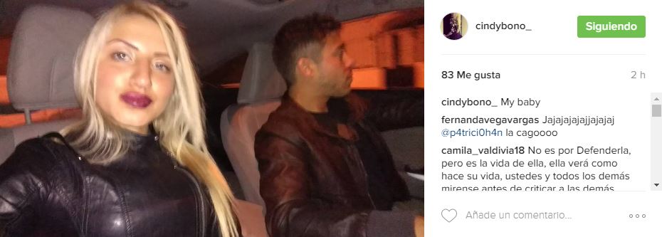 Foto: Este es el nuevo amor de Cindy Bono - Tecache.cl