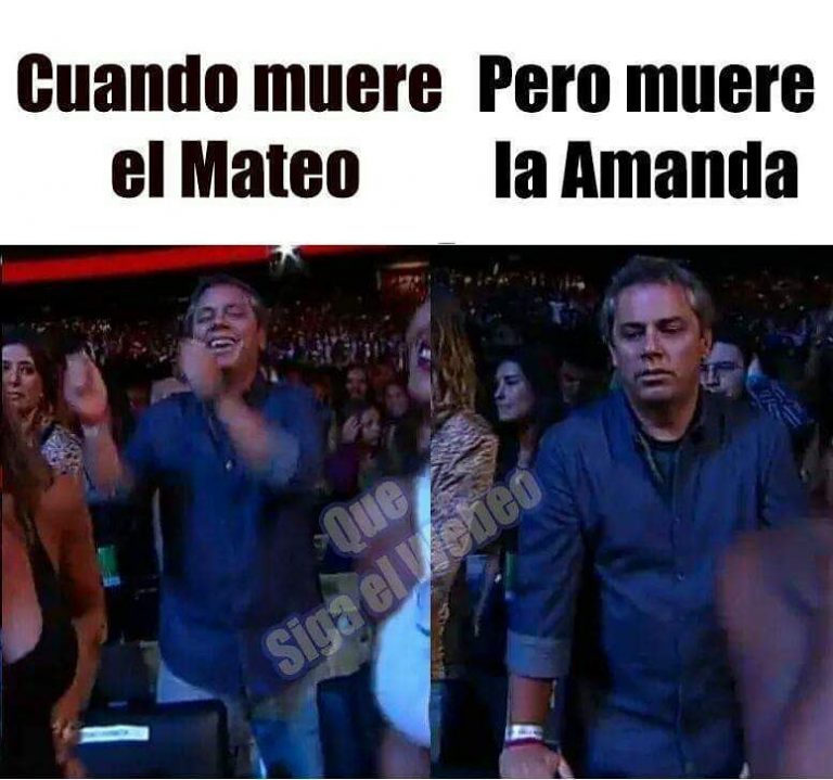 Los mejores memes que dejó el exitoso final de "Amanda" - Tecache.cl
