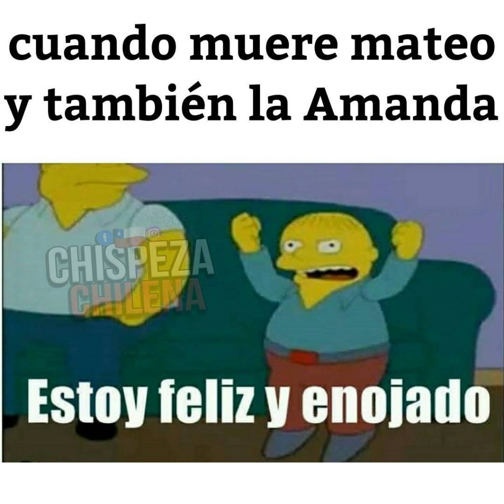 Los mejores memes que dejó el exitoso final de "Amanda" - Tecache.cl
