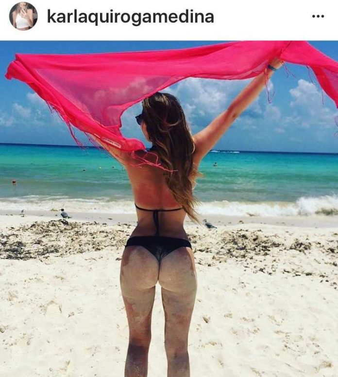 Karla Quiroga sorprende a sus seguidores posando en traje de baño desde Cancún