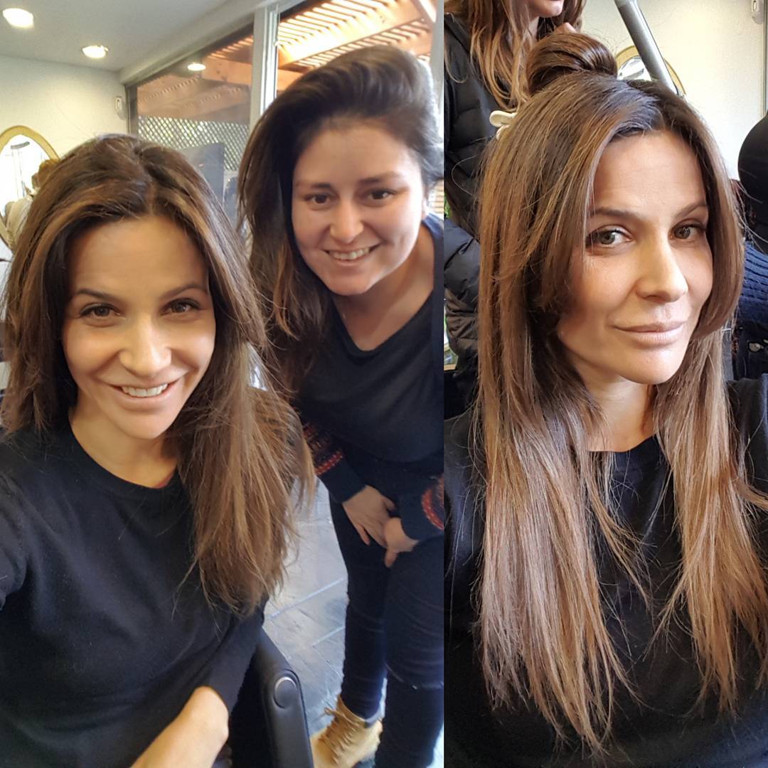 Así de guapa quedó Savka Pollak con su nuevo look - Tecache.cl