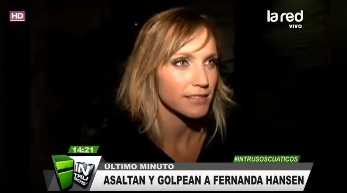 Fernanda Hansen sufrió violento asalto y terminó golpeada - Tecache.cl