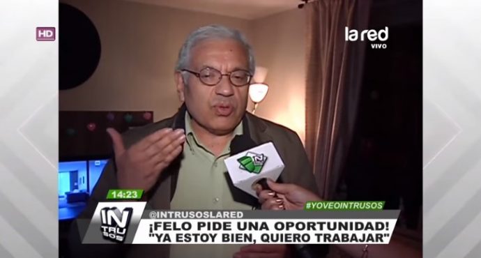 Humorista Felo hace desesperado llamado a través de televisión - Tecache.cl