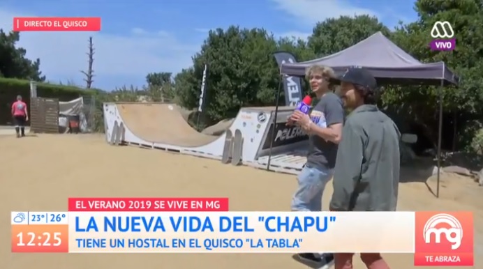 Actor de Mega muestra su nuevo emprendimiento: Hostal La Tabla - Tecache.cl