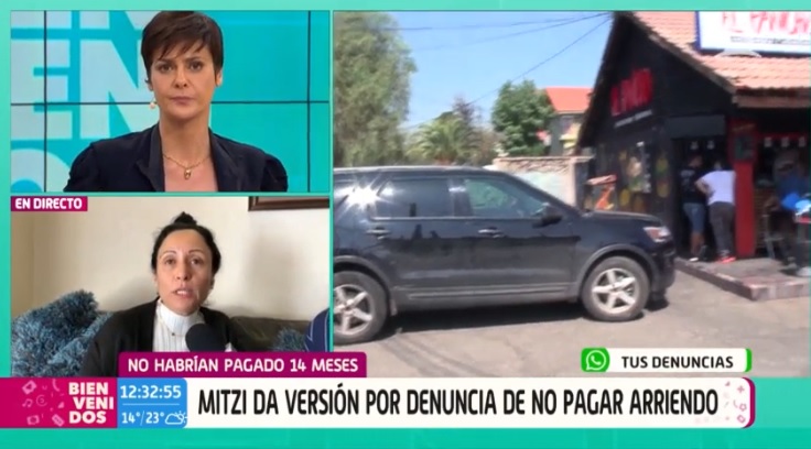 Mitzi Bustos vivió tenso momento en "Bienvenidos" tras ser acusada de ...