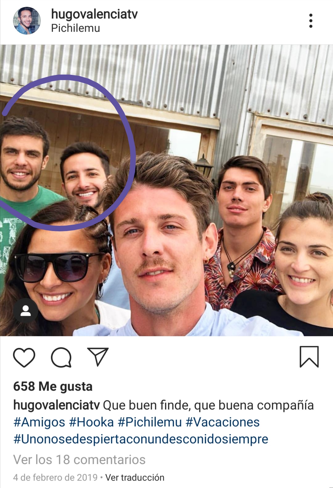 Conoce al guapo galán que robó el corazón del periodista Hugo Valencia ...