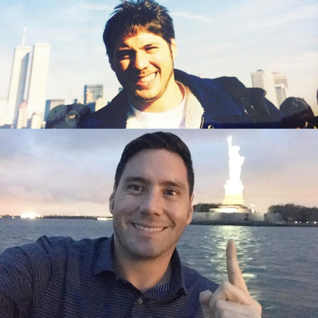 Francisco Saavedra muestra su increíble antes y después en Instagram ...