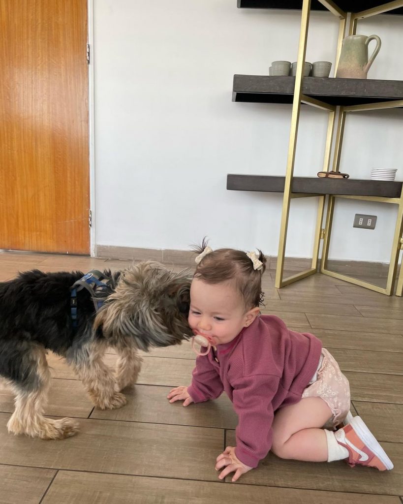 Así de grande y linda está la bebé de Fernanda Figueroa - Tecache.cl