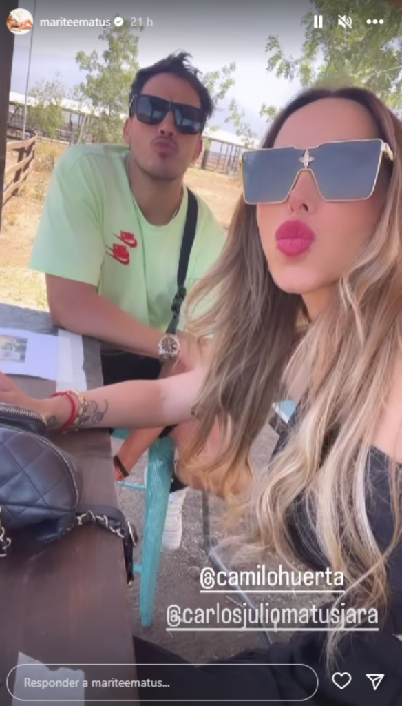 Marité Matus le declara todo su amor a Camilo Huerta en Instagram ...
