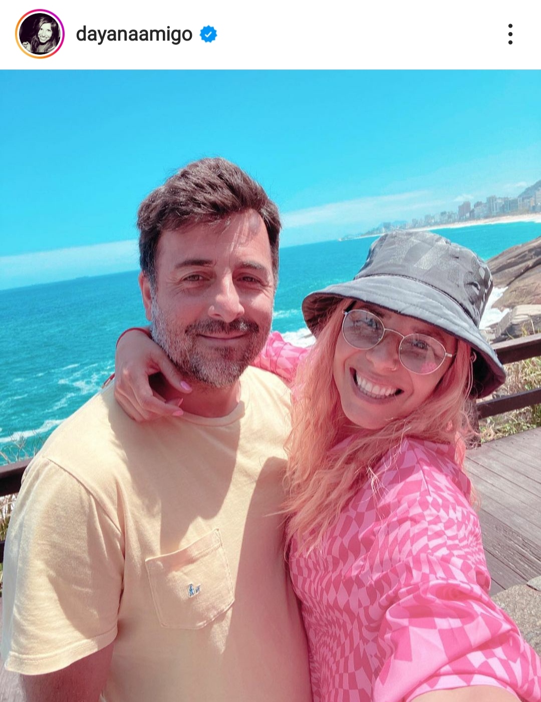 Dayana Amigo compartió románticas fotos con su pareja por un especial ...