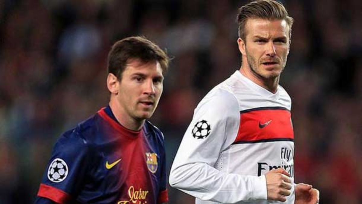 David Beckham: "Messi es único, Cristiano no llega a su nivel" - Te ...