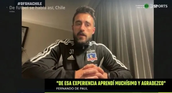 Fernando de Paul recuerda su paso por la U: "Fue estresante" - Te Caché ...