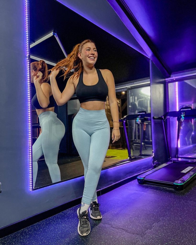 A sus 20 años, Mafe exhibe su trabajada figura con sensuales registros: "Las mejores caderas de ...