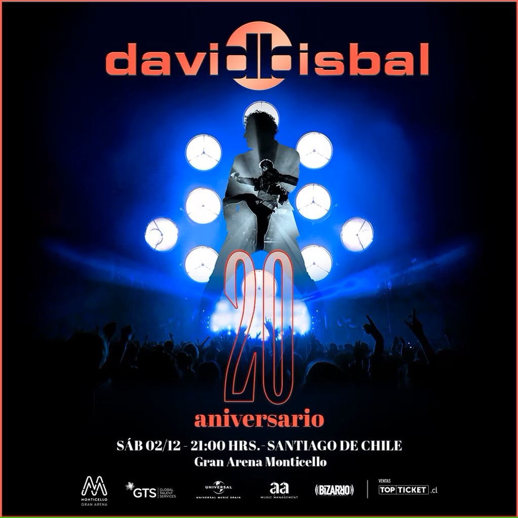 David Bisbal vuelve con nuevo show a Chile: Esta es la fecha y lugar ...