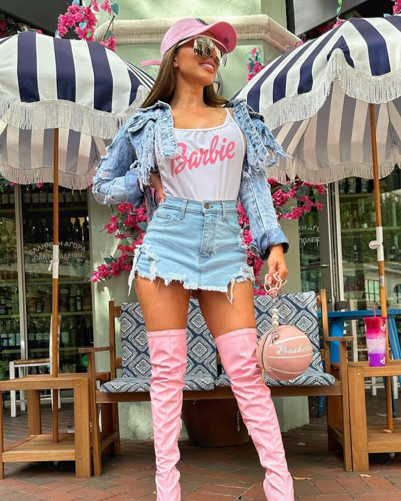 "Hermosa Barbie": Ex chica reality Bárbara Córdoba encanta con ...