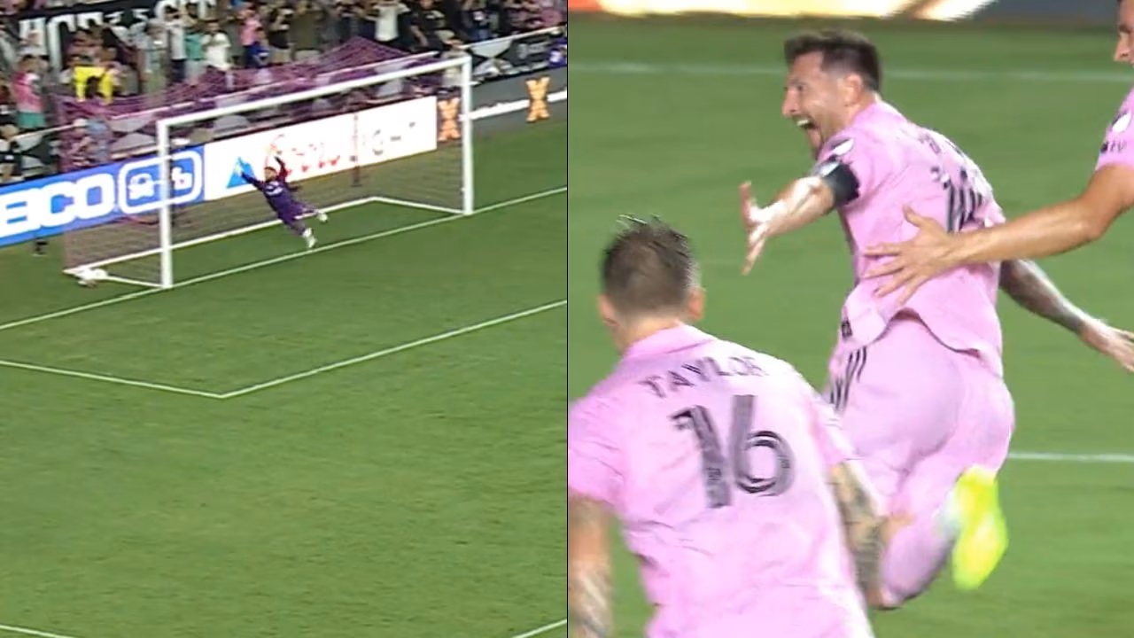 Video: El increíble golazo de Lionel Messi en su debut en el Inter Miami - Te Caché! - Farándula ...