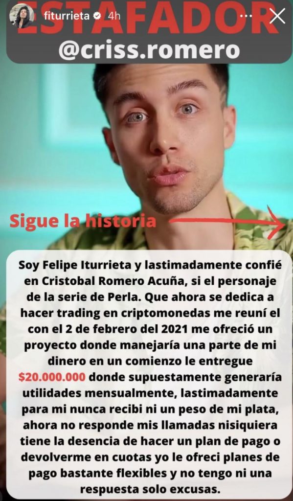 Denuncian a ex integrante de docureality "Perla" por millonaria estafa - Tecache.cl