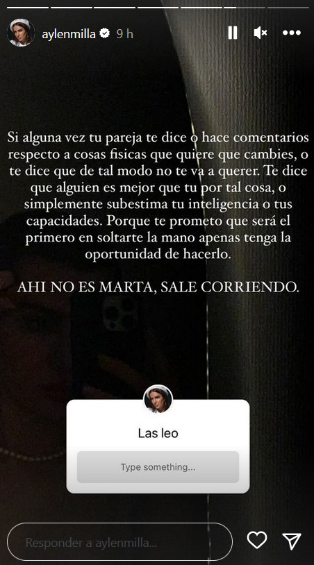 "No me importa la opinión del hombre": Aylén Milla y su seguridad tras superar el cáncer ...