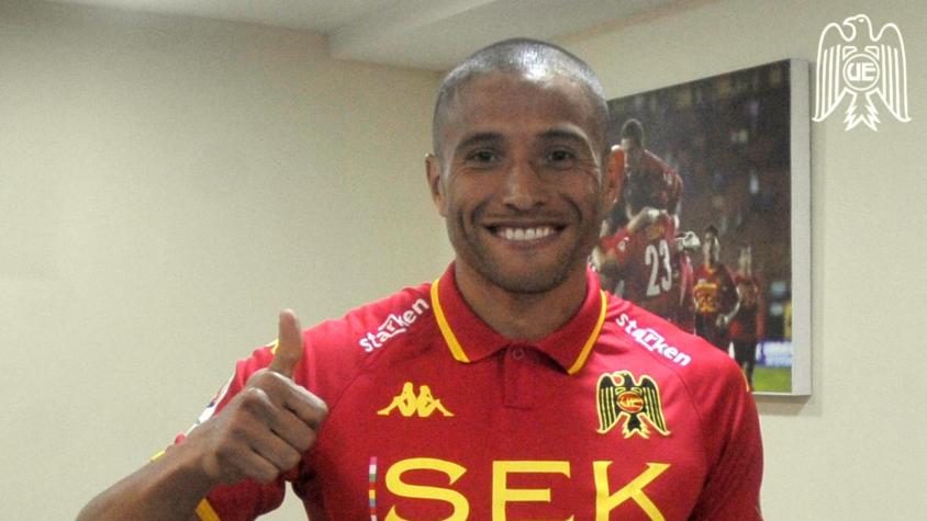 Unión Española presentó como nuevo refuerzo al ex Colo Colo, Leandro ...