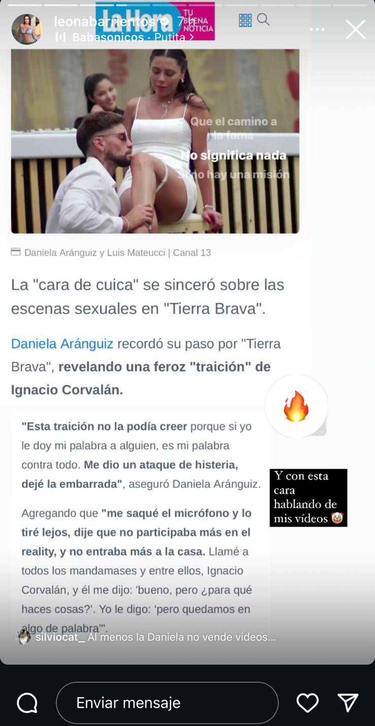 "Ahora es sin llorar": Adriana Barrientos lanza dura amenaza a Daniela Aránguiz - Tecache.cl