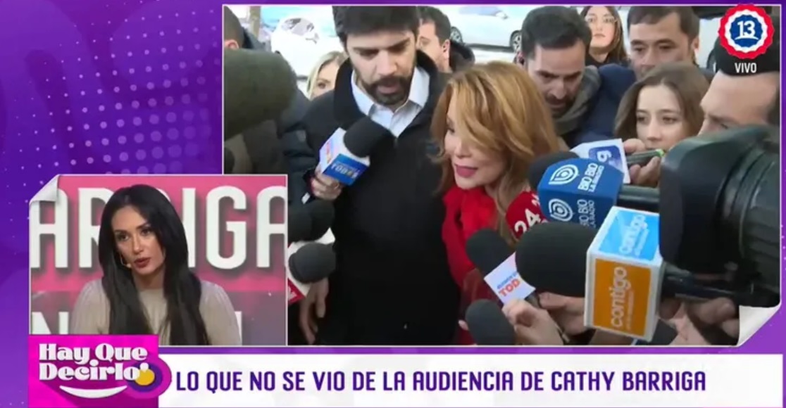 "Creo que lo goza, le encanta": Pamela Díaz repasa a Cathy Barriga ...