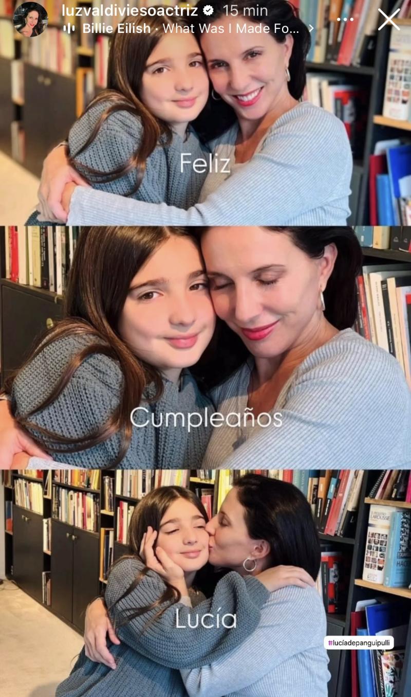 Luz Valdivieso festejó el cumpleaños de su hija con Marcial Tagle ...