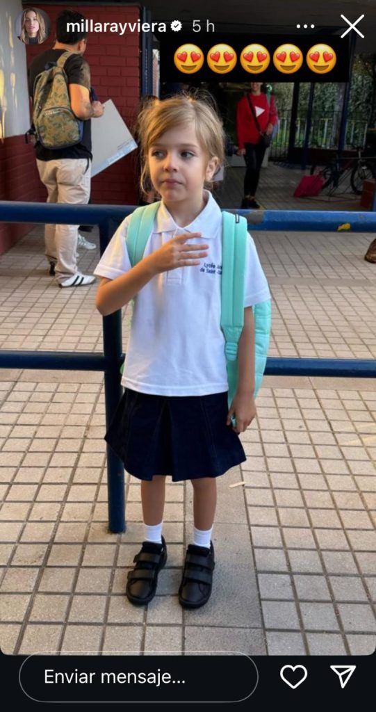 Así de grande está la hija de Millaray Viera y Marcelo Díaz: tiene 7 ...