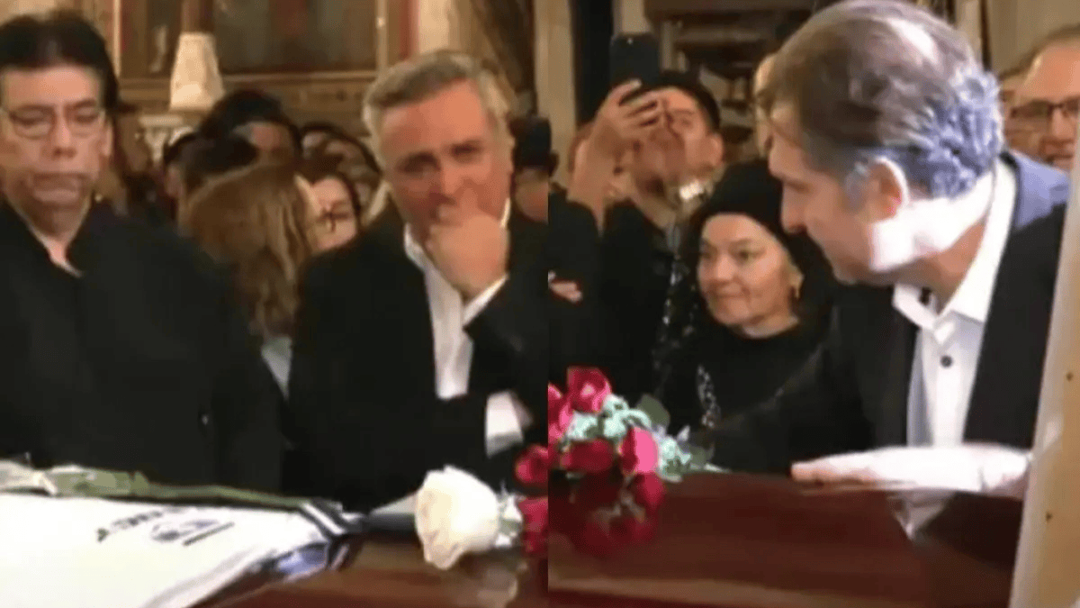 ¿Le hizo un desaire? El incómodo momento entre Luis Jara y Aníbal Mosa en el funeral de Tommy ...