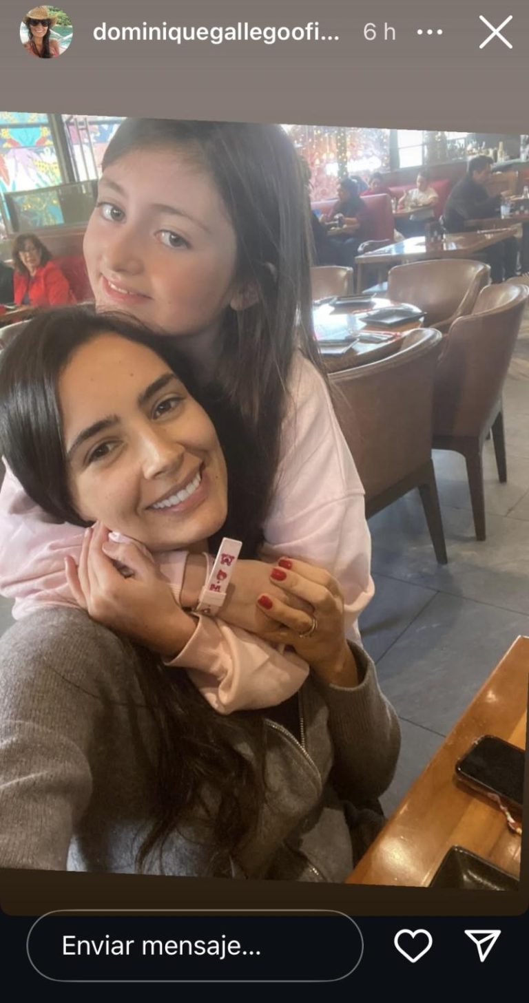 Dominique Gallego muestra lo grande que está su hija mayor con Rodrigo Wainraihgt - Tecache.cl