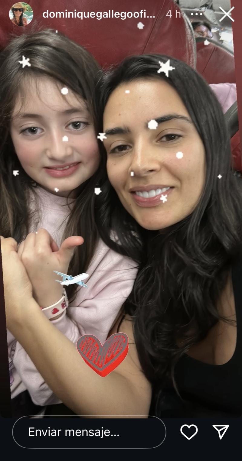 Dominique Gallego muestra lo grande que está su hija mayor con Rodrigo Wainraihgt - Tecache.cl
