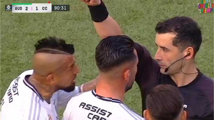 Vidal arremete contra Fernando Véjar tras ser expulsado: "No está para ...