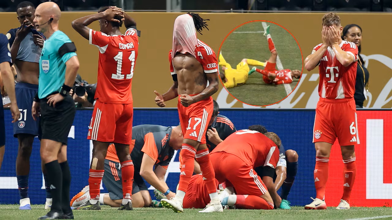 VIDEO: Escalofriante lesión de Jamal Musiala en Bayern vs PSG durante ...