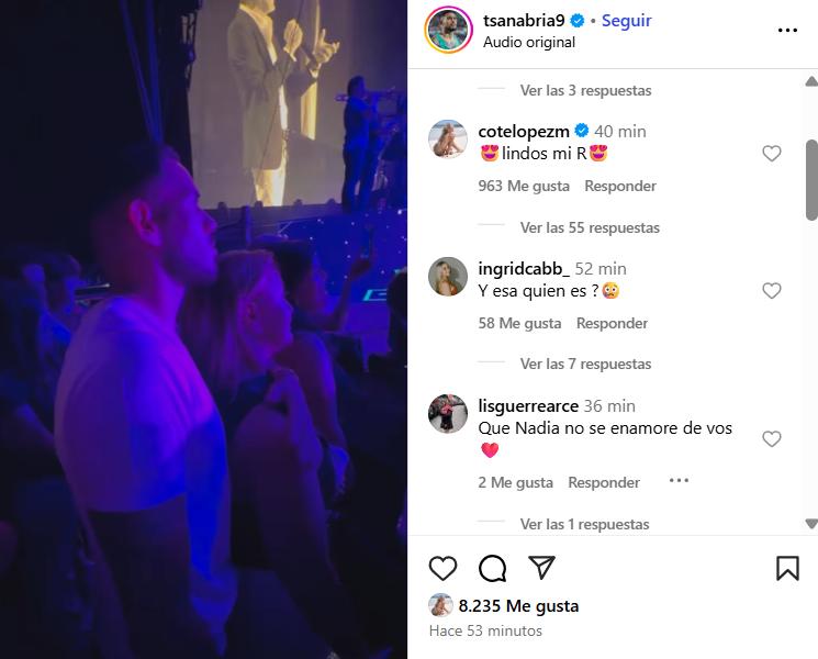 Coté López enamorada: el coqueto mensaje que le dejó al futbolista Tony ...