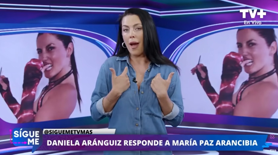 Daniela Aránguiz arremete contra María Paz Arancibia: "Una periodista fracasada y triste ...