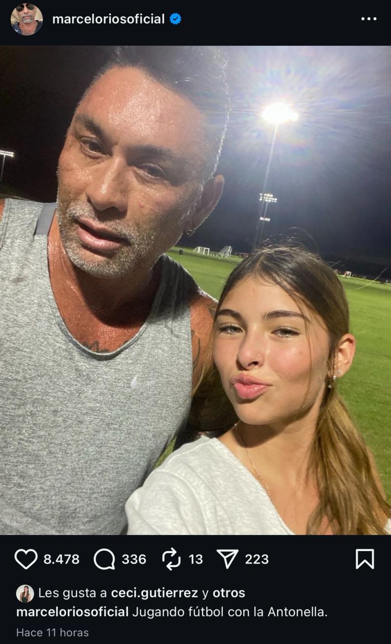 "Igual a su padre": Marcelo Ríos comparte inéditas fotos con su hija ...