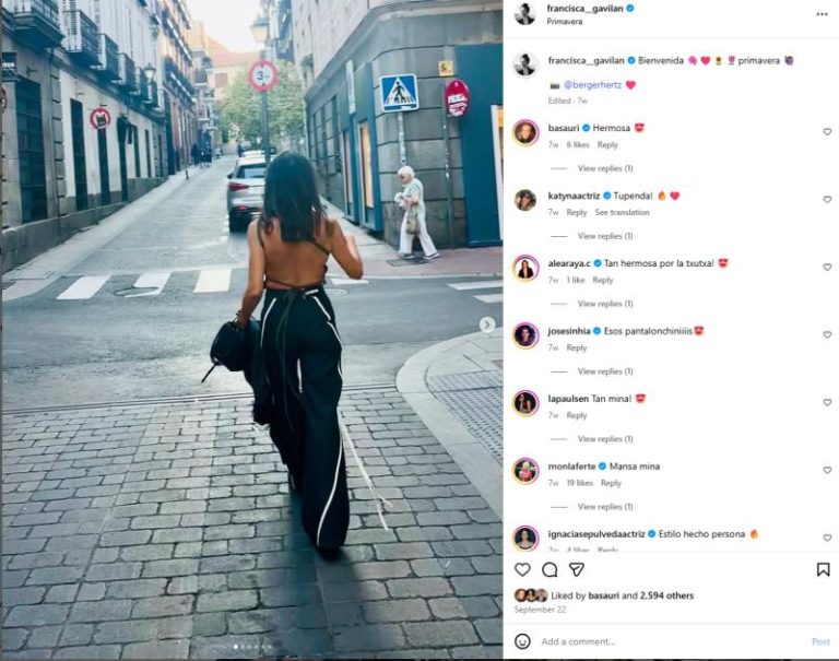 Francisca Gavilán confirma romance con el hijo de una diputada: "Hermoso compañero" - Tecache.cl