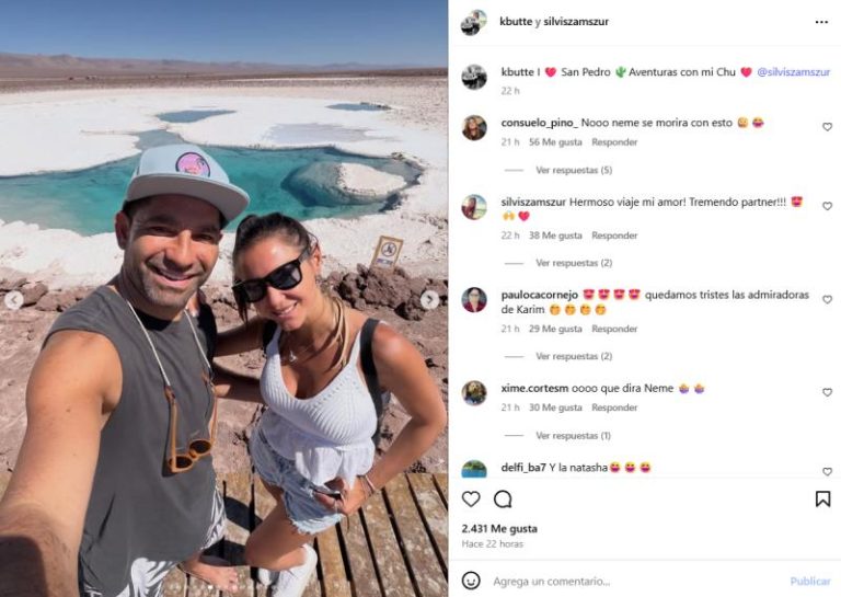 Karim Butte presenta a su nueva pareja y genera furor en redes: "Pobre ...